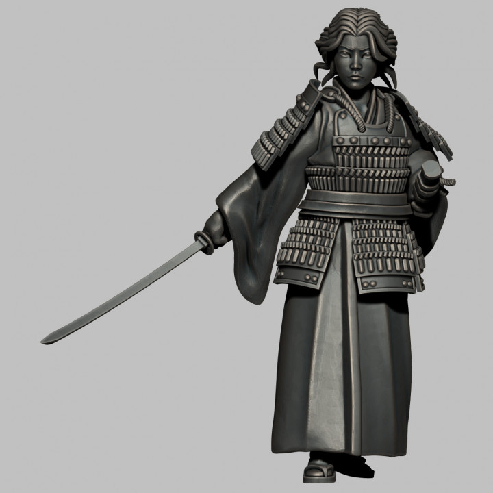 3D Printable Onna-Bushi by Wargames Atlantic