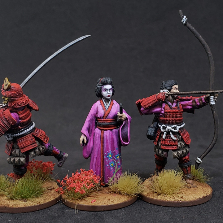 3D Print of Onna-Bushi by jozefhudacek