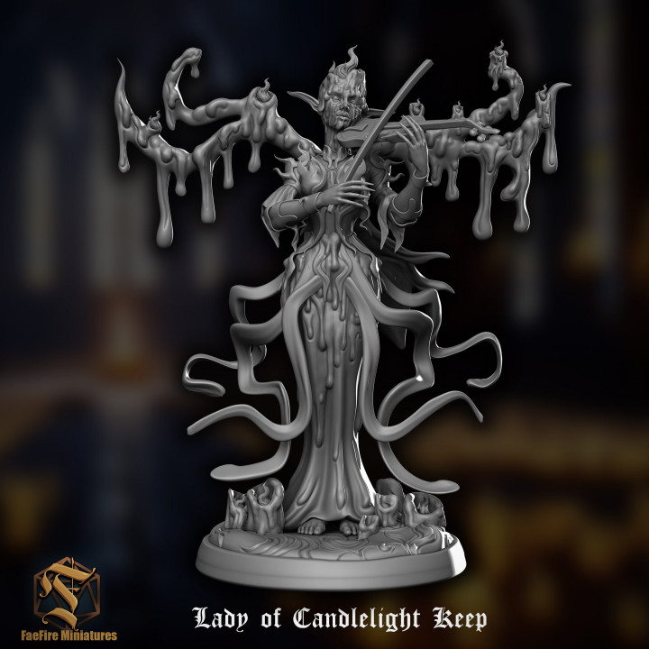 3D Printable Arch fey - The complete pack by FaeFire Miniatures