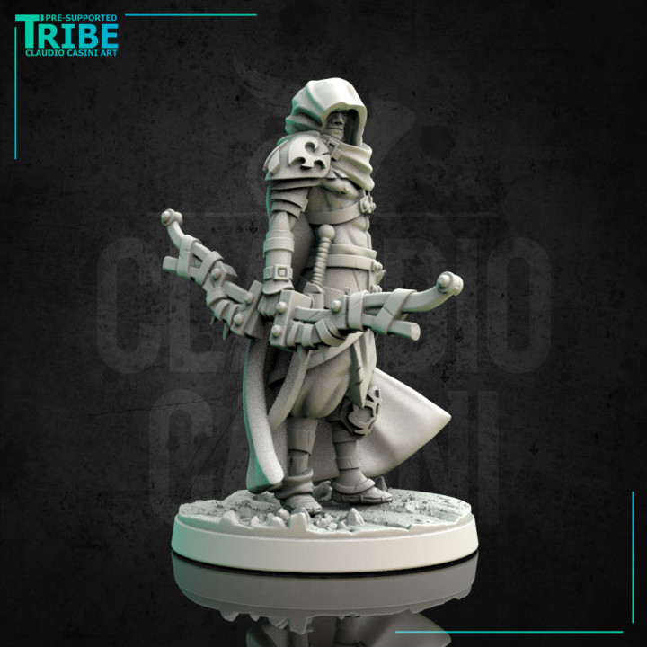 3D Printable (Bundle) Elf guardian archers ranger wit bow bundle pack ...