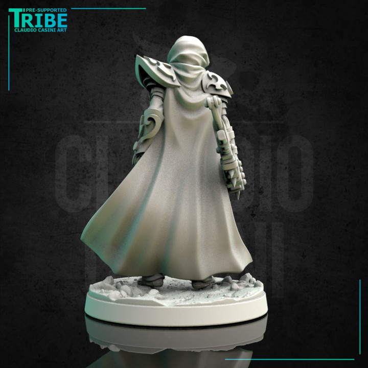 3D Printable (Bundle) Elf guardian archers ranger wit bow bundle pack ...