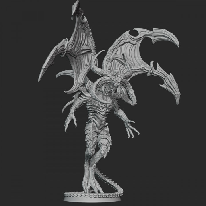 3D Printable Behemoth Dragon by TheSurrealFactory