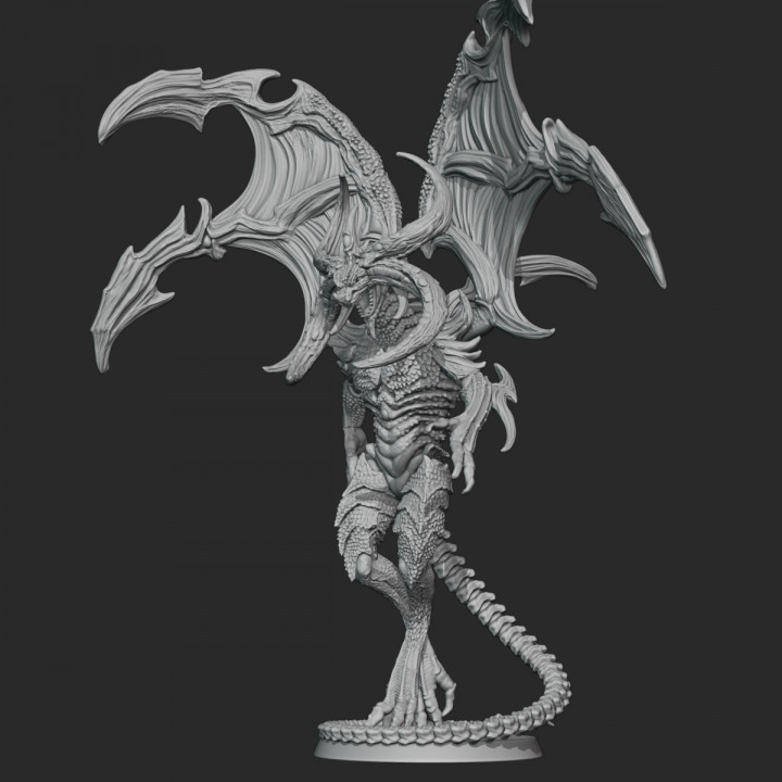 3D Printable Behemoth Dragon by TheSurrealFactory