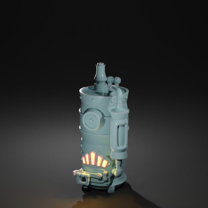 3D Printable The Furnace - SCATTER TERRAIN GREEBLIE by Vexing Vertex ...