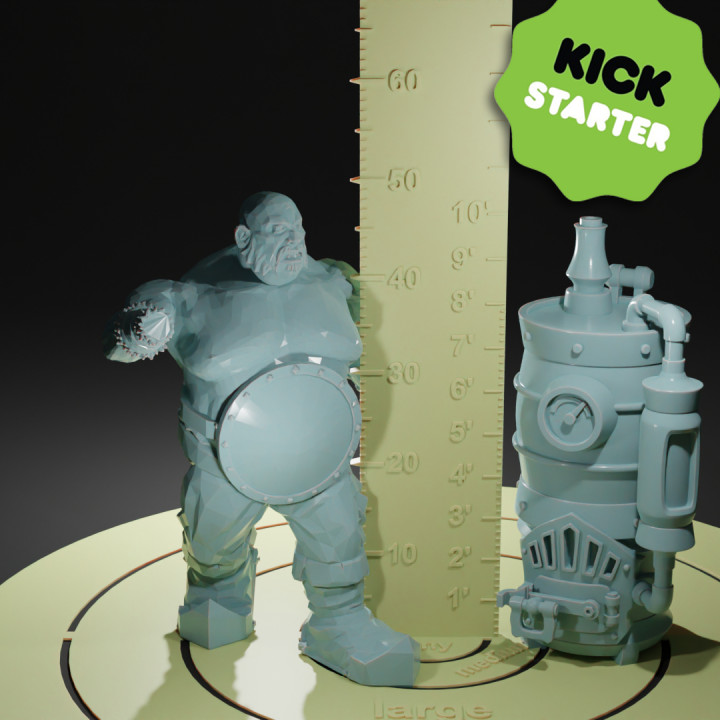 3D Printable The Furnace - SCATTER TERRAIN GREEBLIE by Vexing Vertex ...