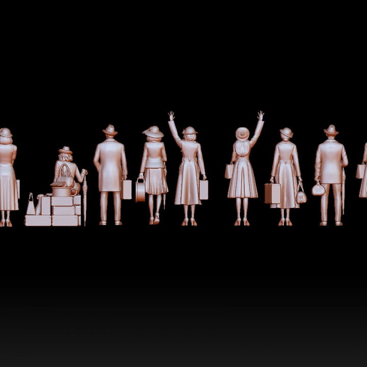 3D Printable passenger by Dmitry Tishchenkov