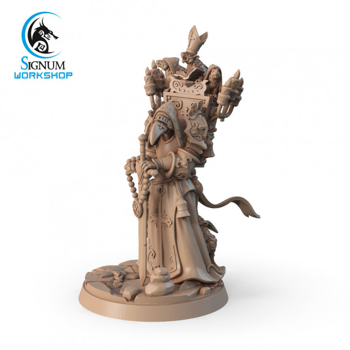 3D Printable Alessandro, the Plague Priest by Signum Workshop