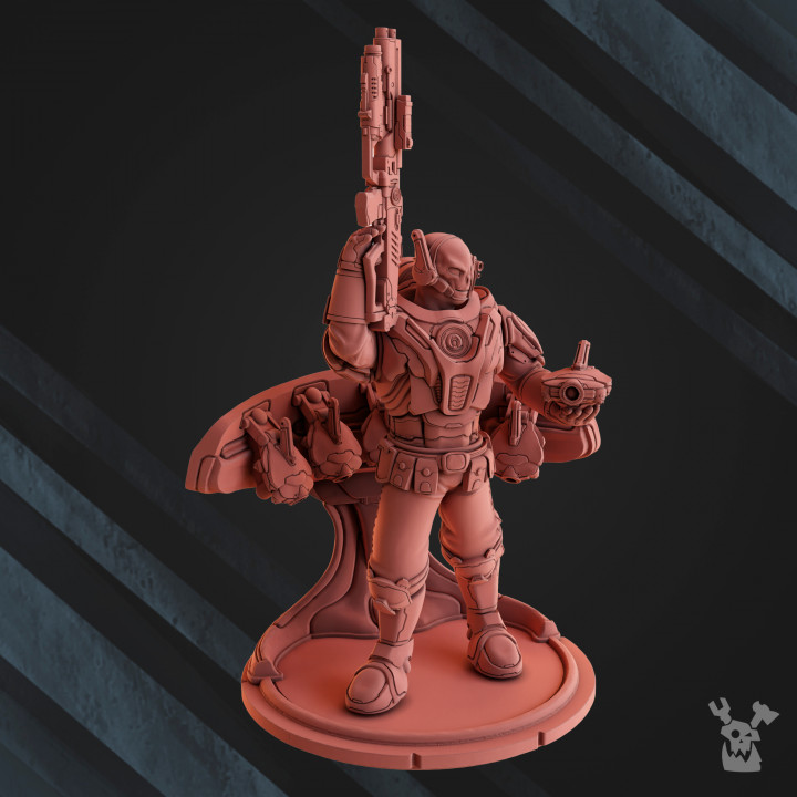 3D Printable Shadowrunner by dakkadakka.store