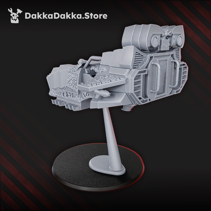 3D Printable Hover Attack Speeder by dakkadakka.store