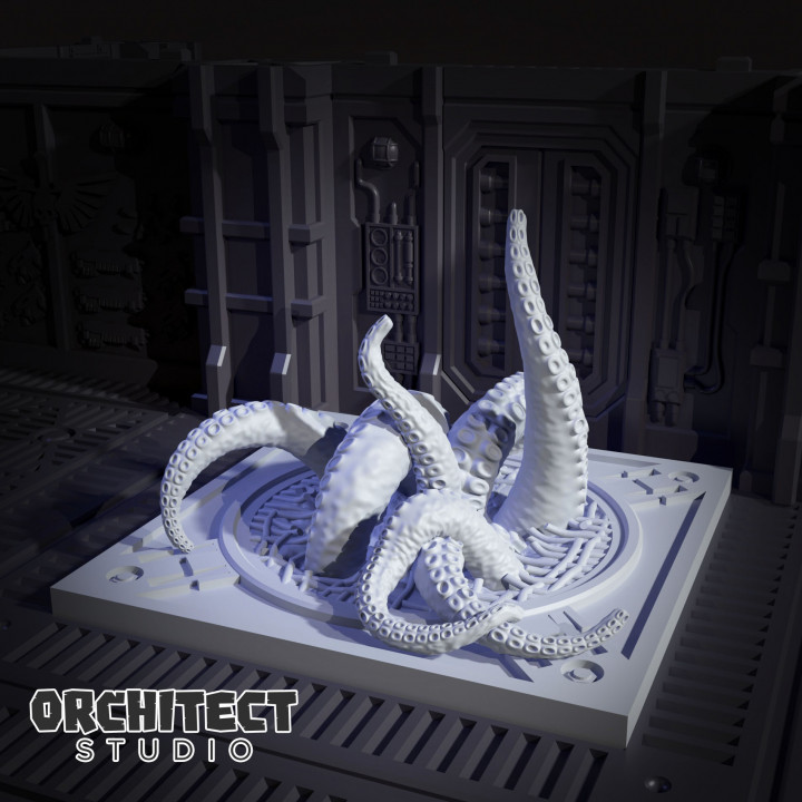 3D Printable INFECTED TILES | PRE-SUPPORTED by Orchitect Studio