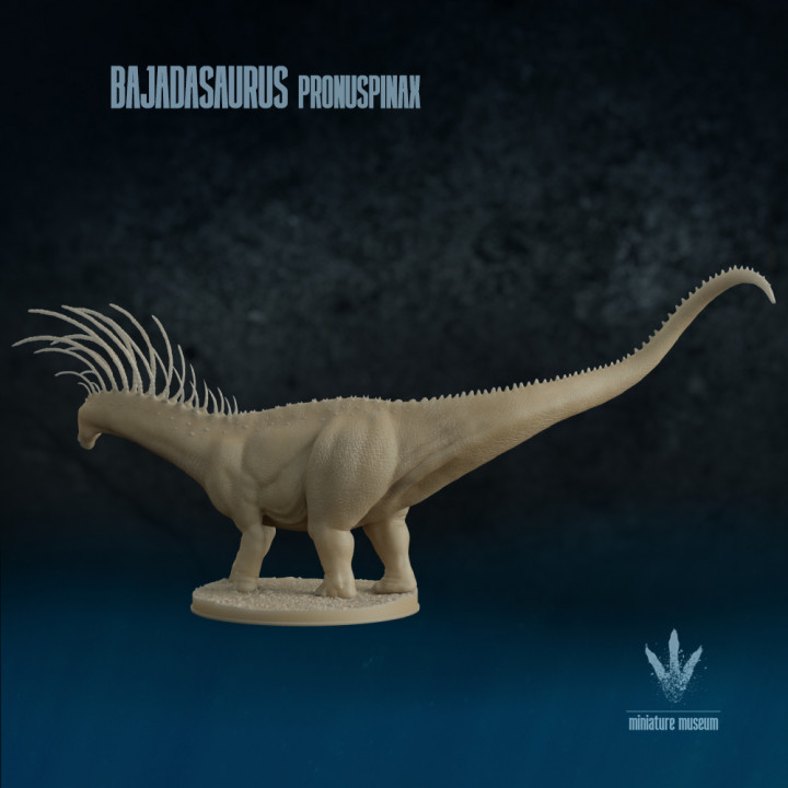 3D Printable Bajadasaurus pronuspinax : The Downhill Lizard by ...
