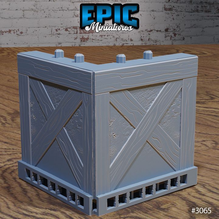 3D Printable Modular Tavern Tiles / Medieval / Human Village Building ...