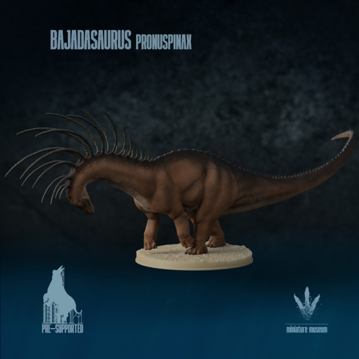 3D Printable Bajadasaurus pronuspinax : Defensive Posture by Miniature ...