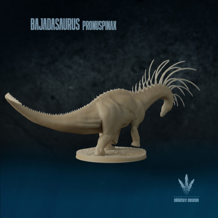 3D Printable Bajadasaurus pronuspinax : Defensive Posture by Miniature ...
