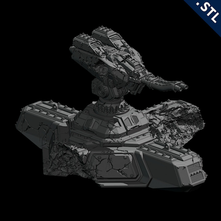 3D Printable Tanks & Turrets – 3D Printable Set by TrigonumVR