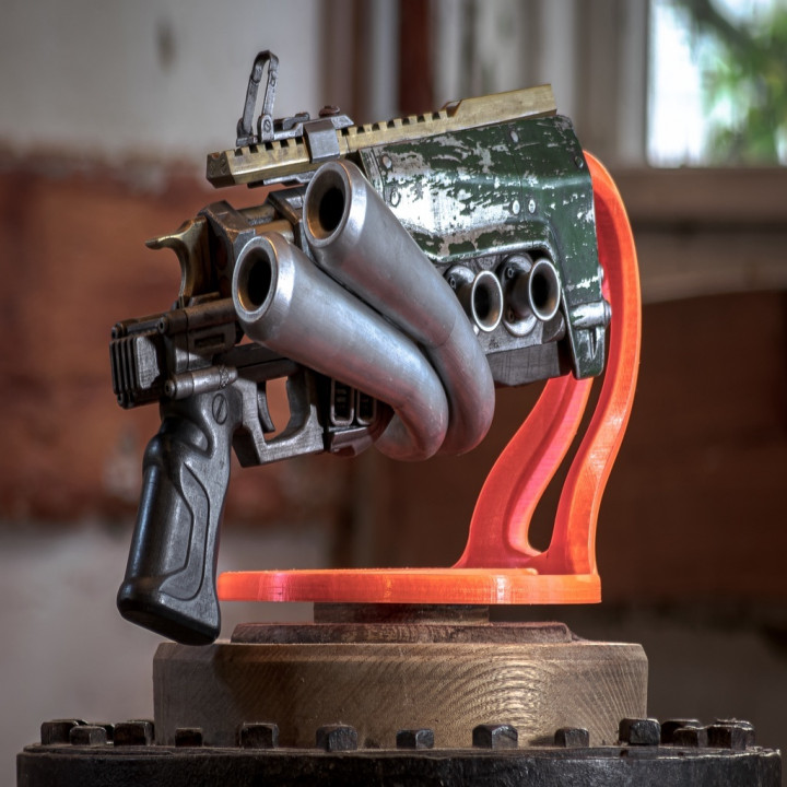 3d Printable Borderlands Gun By Devan Borkhatria
