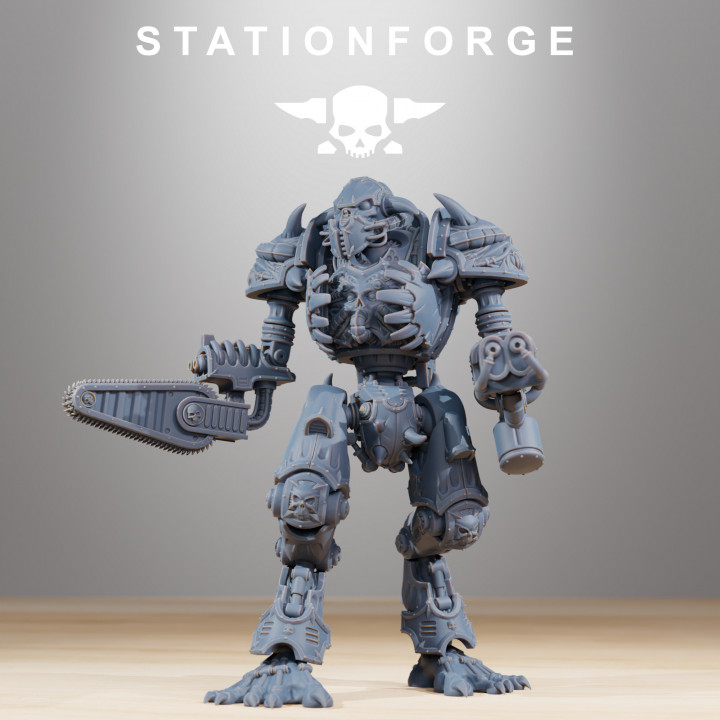3D Printable Pythonicus Armageddon by Station Forge
