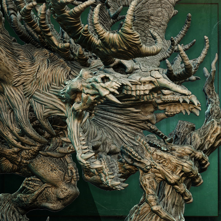 3D Printable Tonrar'Kuk, the Curse of Garmarok by Codex Universalis