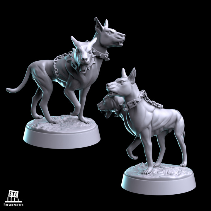 3D Printable Death Dog / Chien du trépas by Threat Factory