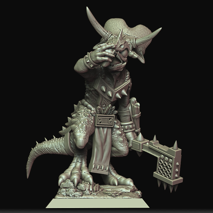 3D Printable 5x SKINK HEROES by Raven Twin Miniatures