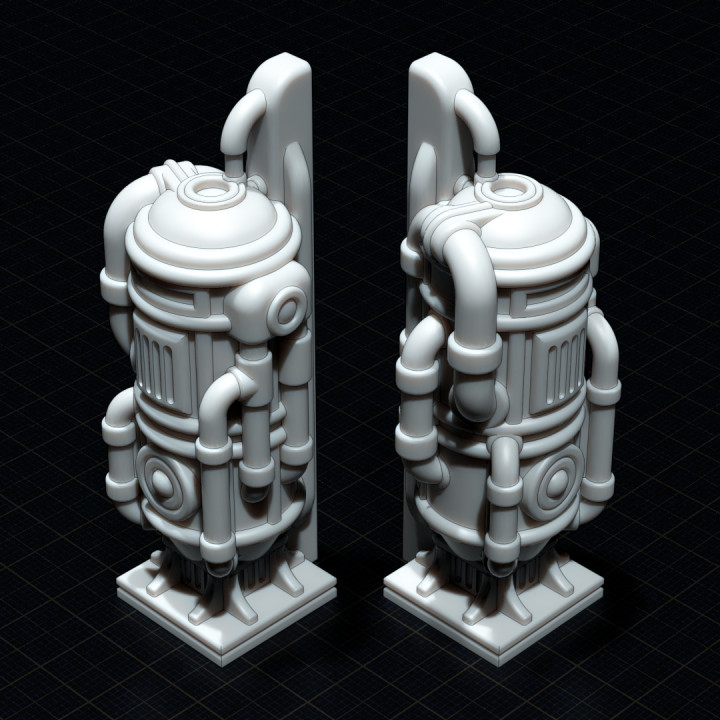 3D Printable Spacewreck modular Spaceship Terrain - Extra detail piece ...