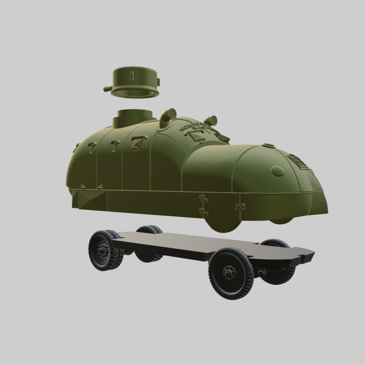 3D Printable Constructora Field – FAI (Spanish civil war, 1936-1939) by ...