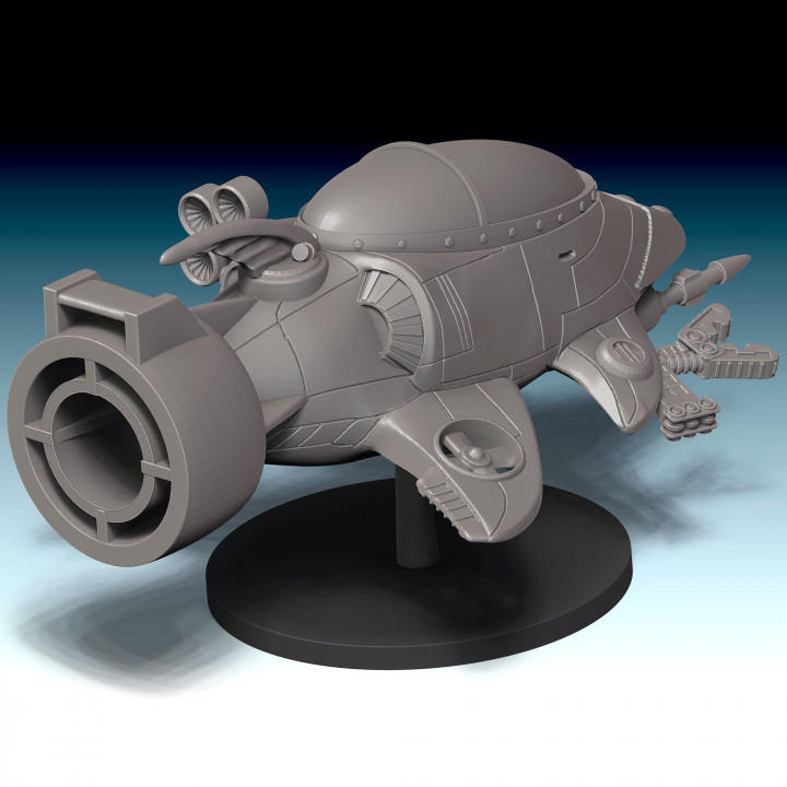 3D Printable Elite 'Cartoon' Mini-Sub by Dark-Platypus Studio