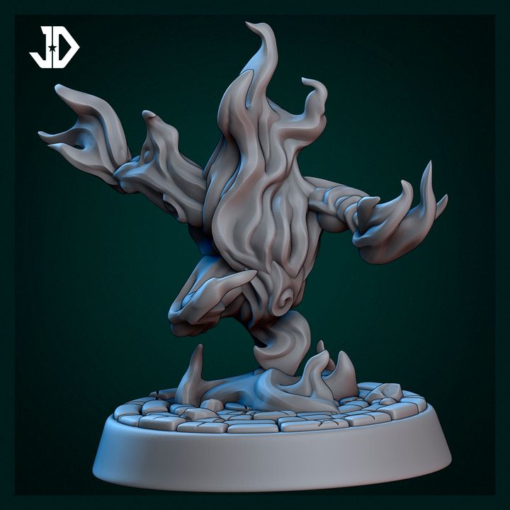 3D Printable Fire Terror of Tziich E by JD miniatures