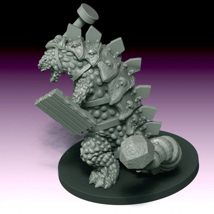 3D Printable The Cult of Zilla: Bob-Zilla by Dark-Platypus Studio
