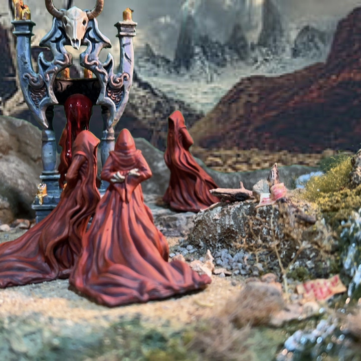 3D Print of The Red Scribe Painting Competition by Jimffey