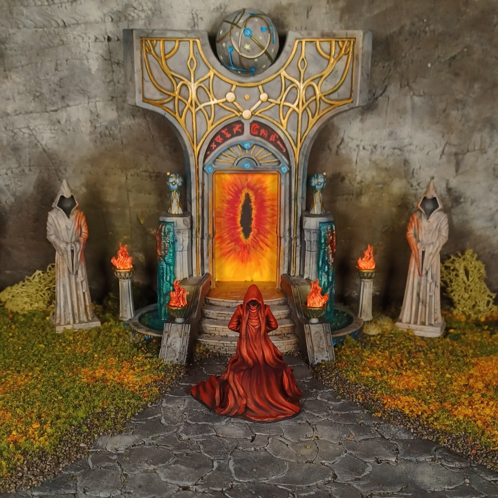 3D Print of The Red Scribe Painting Competition by RufusRedbeard