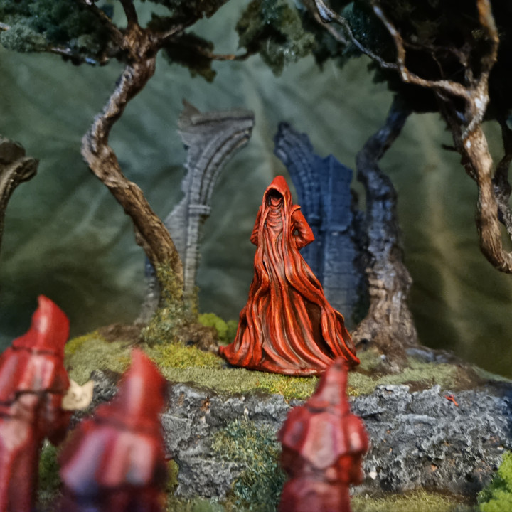 3D Print of The Red Scribe Painting Competition by Ghundhy