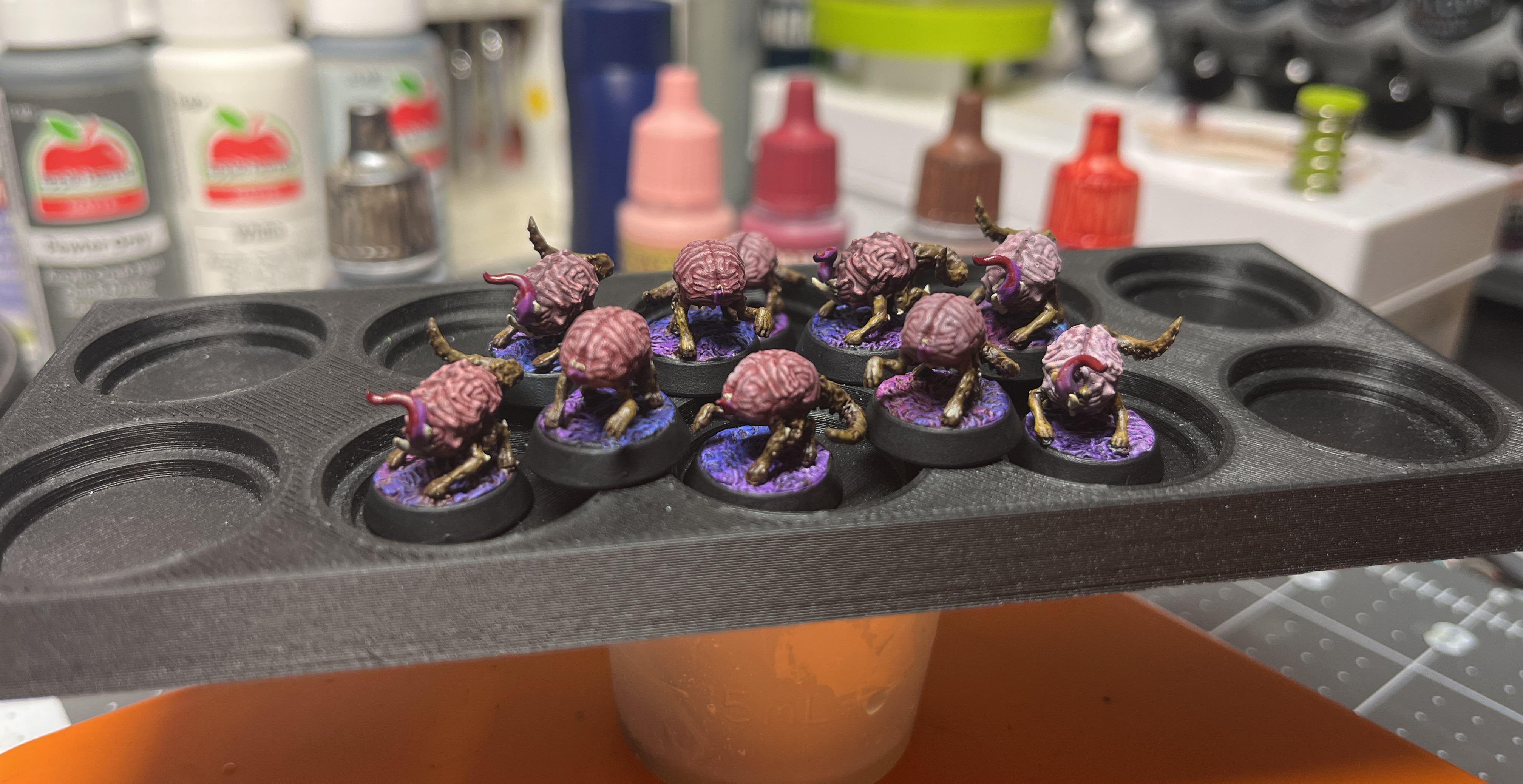 3D Printable Intellect Devourers - Tabletop Miniatures (Pre-Supported ...