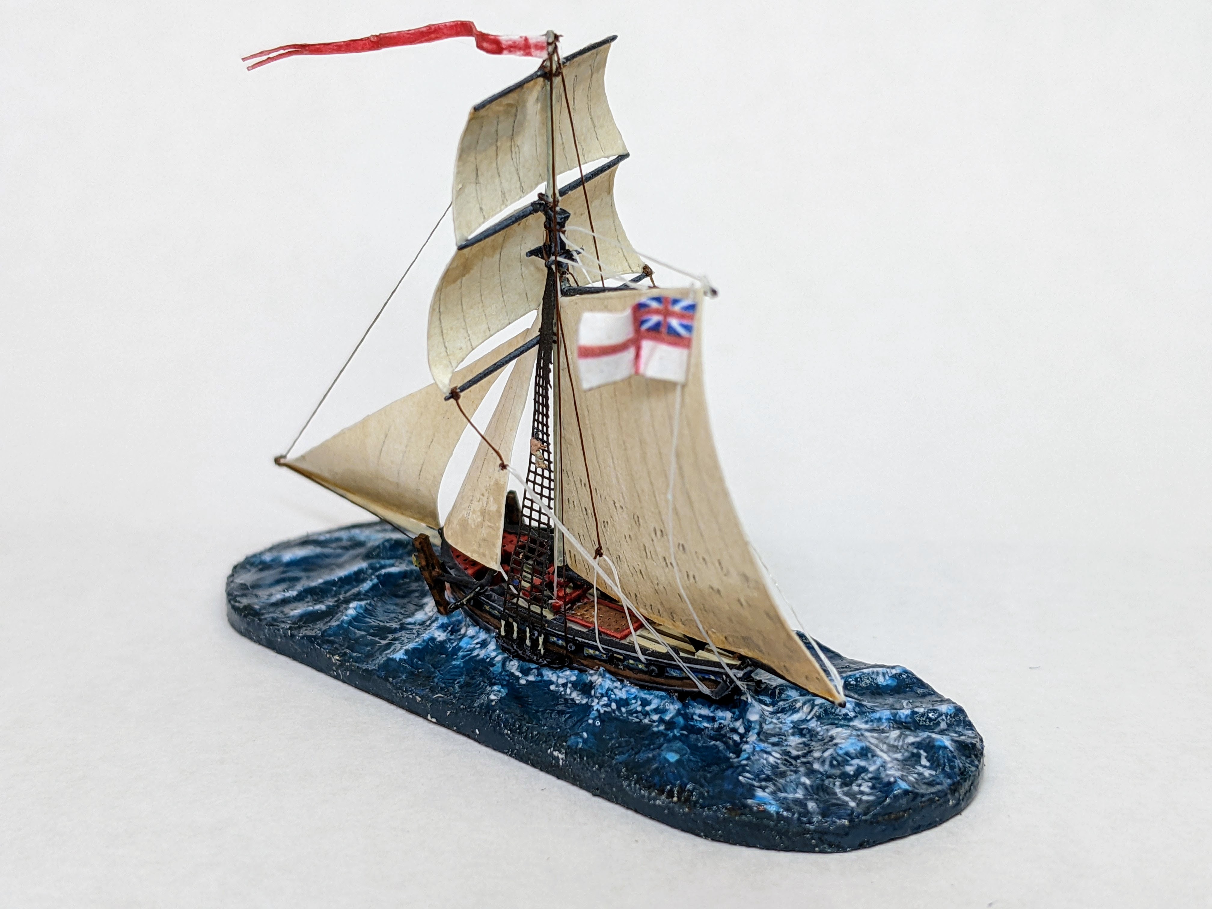 3D Printable FR/GB Entreprenante Cutter (10 guns) 1797-1812 & Blender ...