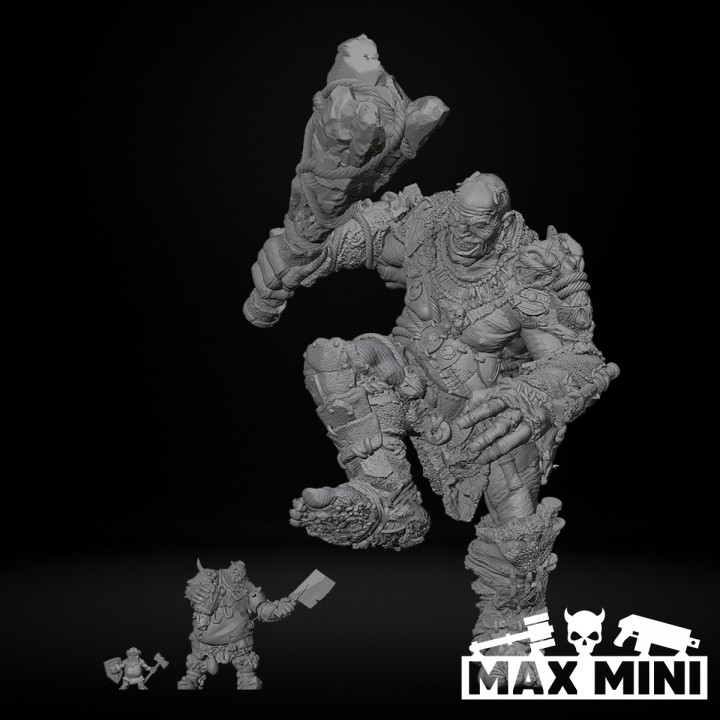 3D Printable Colossal Trampler by Max Mini