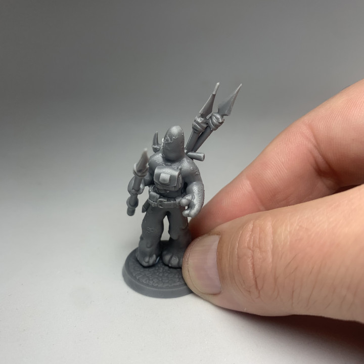3D Printable plasmoid v2 by Heroes and Beasts