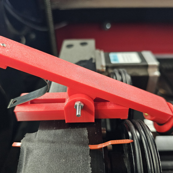 3D Printable Rotary laser hold down by vince wolpert