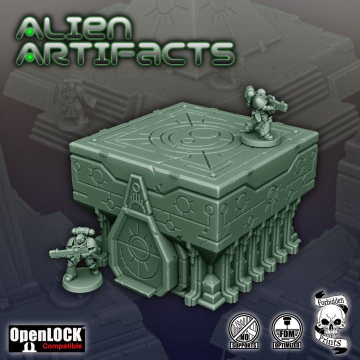 3D Printable Alien Artifacts - Bundle by Forbidden Prints