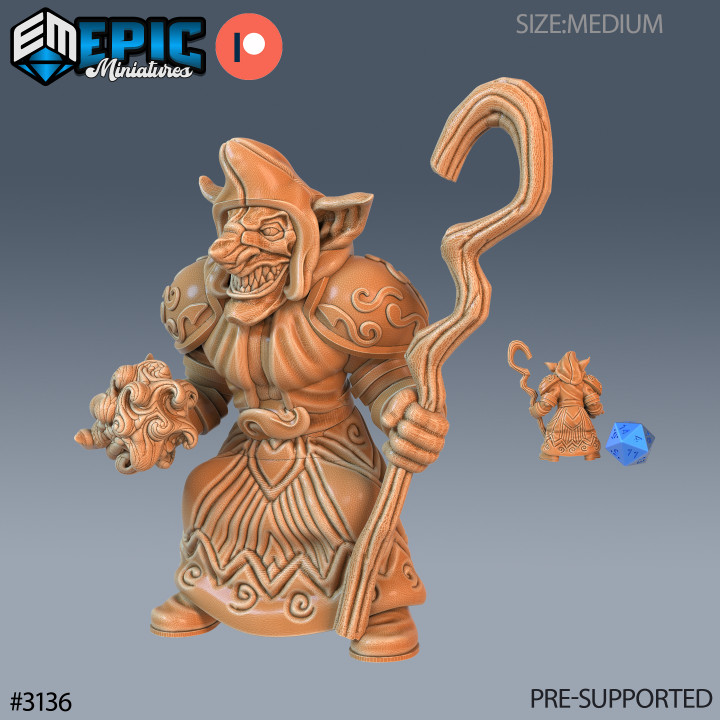 3D Printable Wicked Goblin Tribe Set / Male Goblinoid / Green Skin Army ...