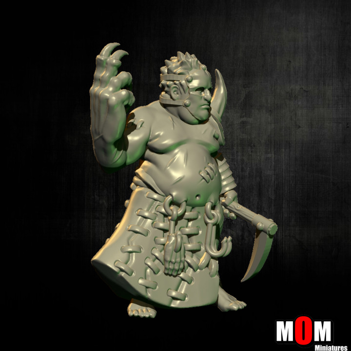 3D Printable Butcher by MOMminiatures