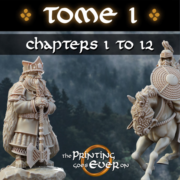 3D Printable Tome I: Chapters 1 to 12 by The Printing Goes Ever On