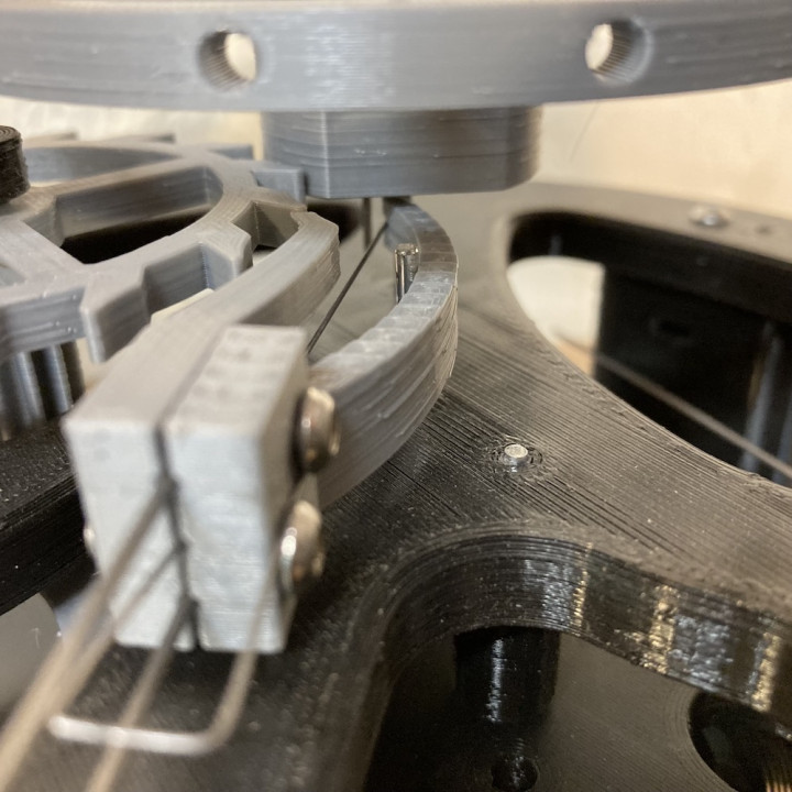 3D Printable Detent escapement model by Jacques Favre