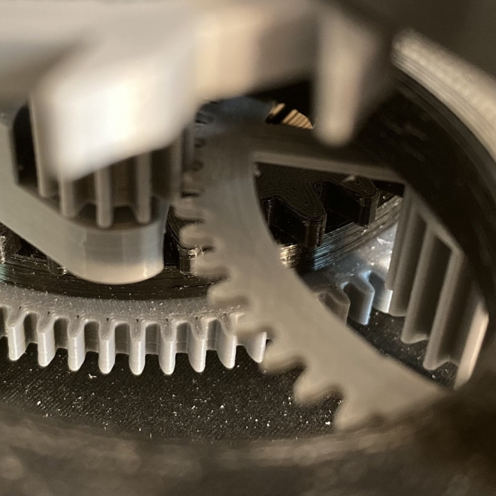 3D Printable Detent escapement model by Jacques Favre