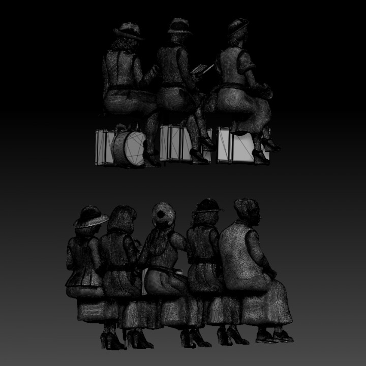 3D Printable PASSENGERS by Dmitry Tishchenkov