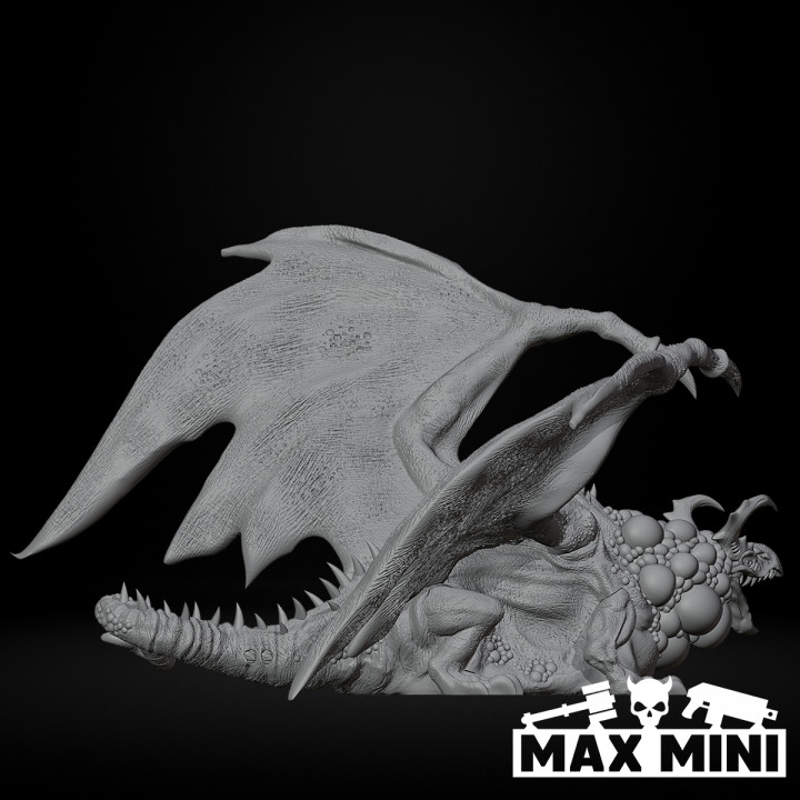 3D Printable Rot Dragon by Max Mini