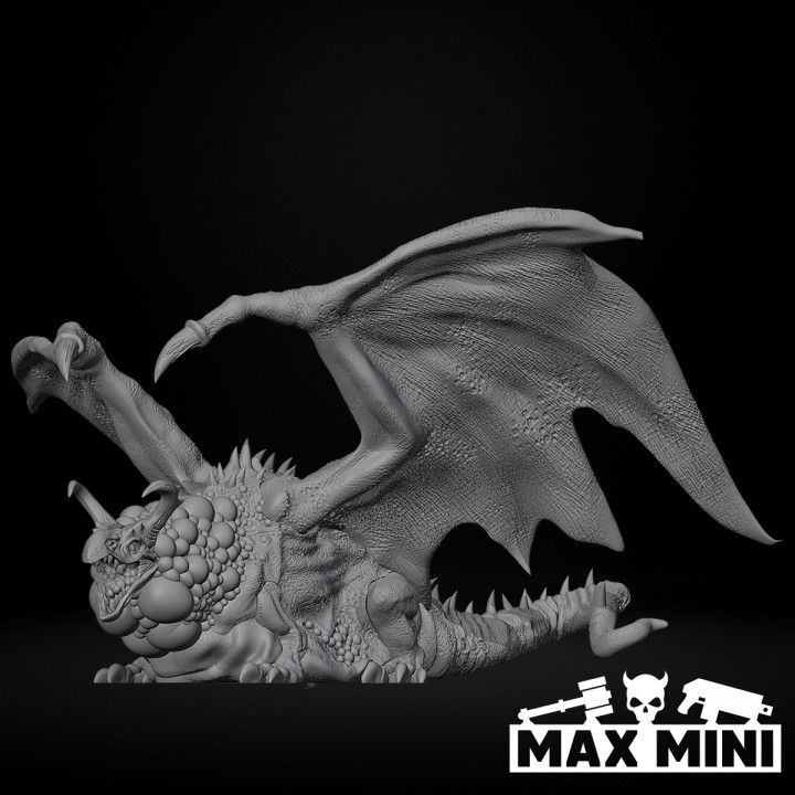 3D Printable Rot Dragon by Max Mini