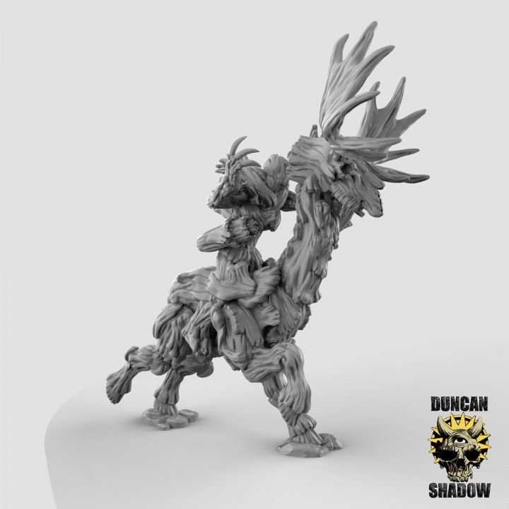 3D Printable Dryad Cavalry with Bows (Pre Supported) by Duncan Shadow