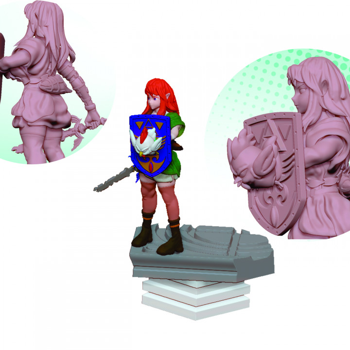 3D Printable Linkle Final weapon by Bahab Balam