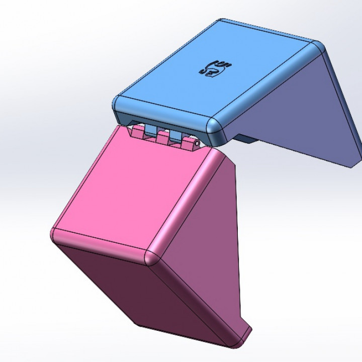 3D Printable Rubik's Cube Case by MING