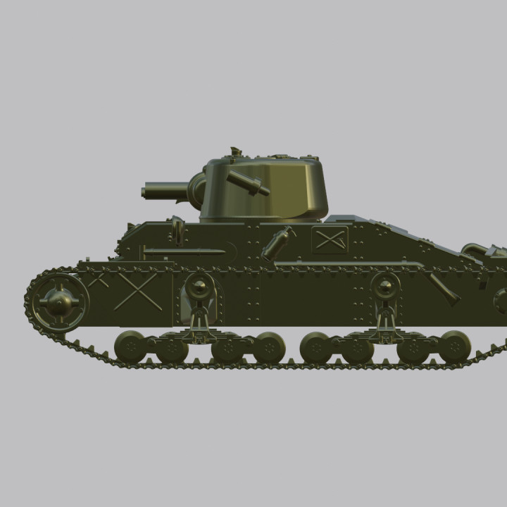 3D Printable Matilda I - A11 Infantry Tank Mark I (UK, WW2) by Wargame3d